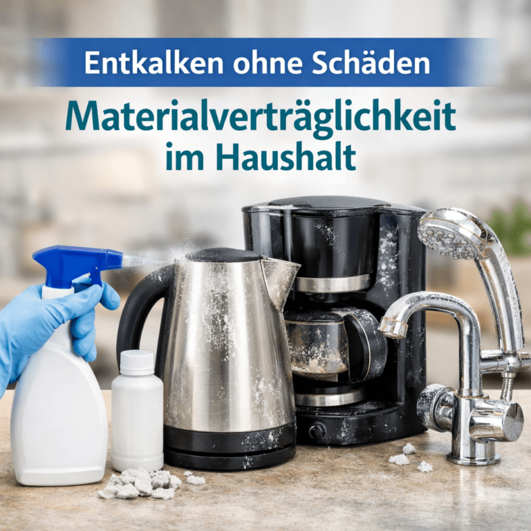 Materialverträglichkeit beim Entkalken – welche Mittel sind wirklich ...